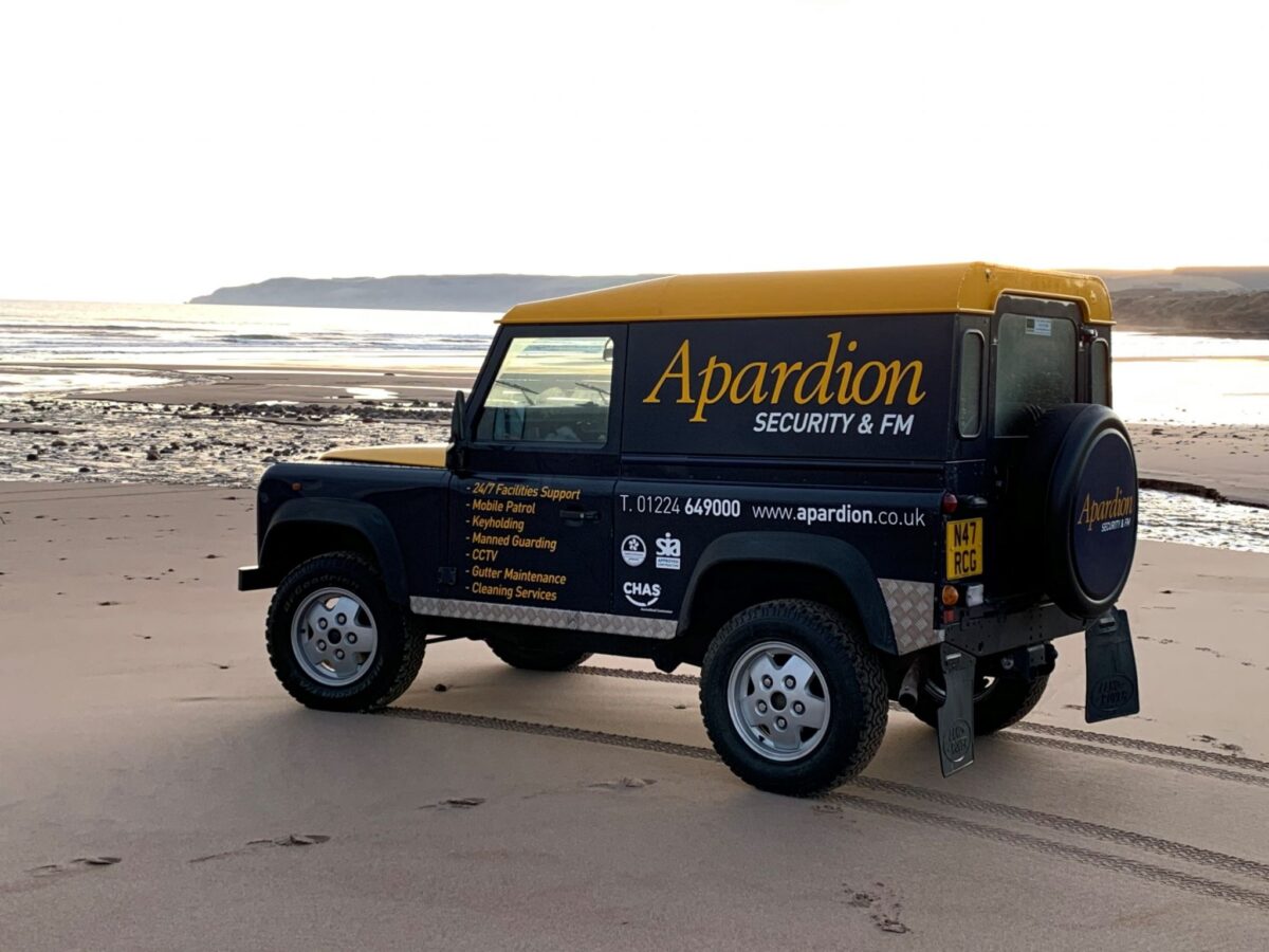 Apardion's recent involvement on a Temporary construction site - Apardion